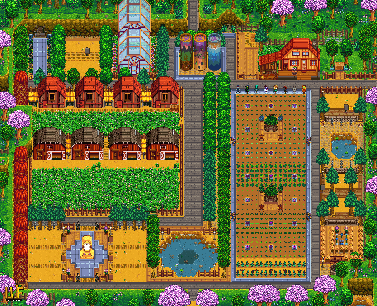 Vivid Farm - upload.farm Stardew Valley Summary Generator