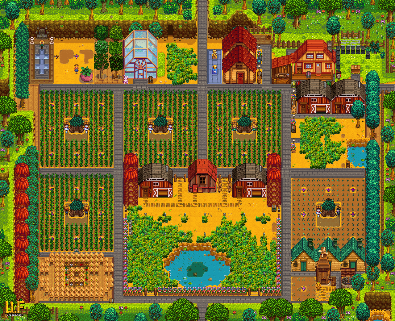 Mega Farm - upload.farm Stardew Valley Summary Generator