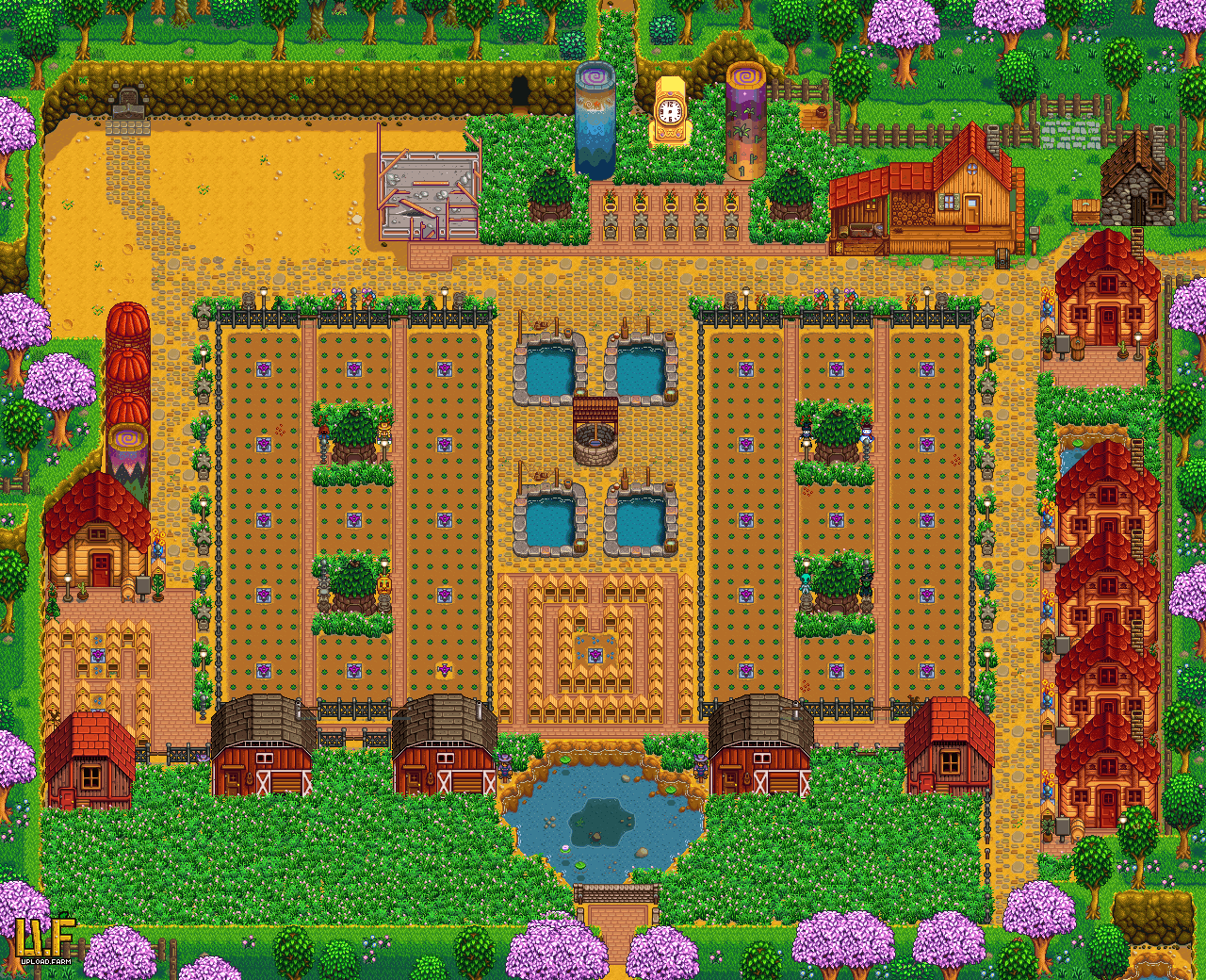 Long Fat Cat Farm - upload.farm Stardew Valley Summary Generator