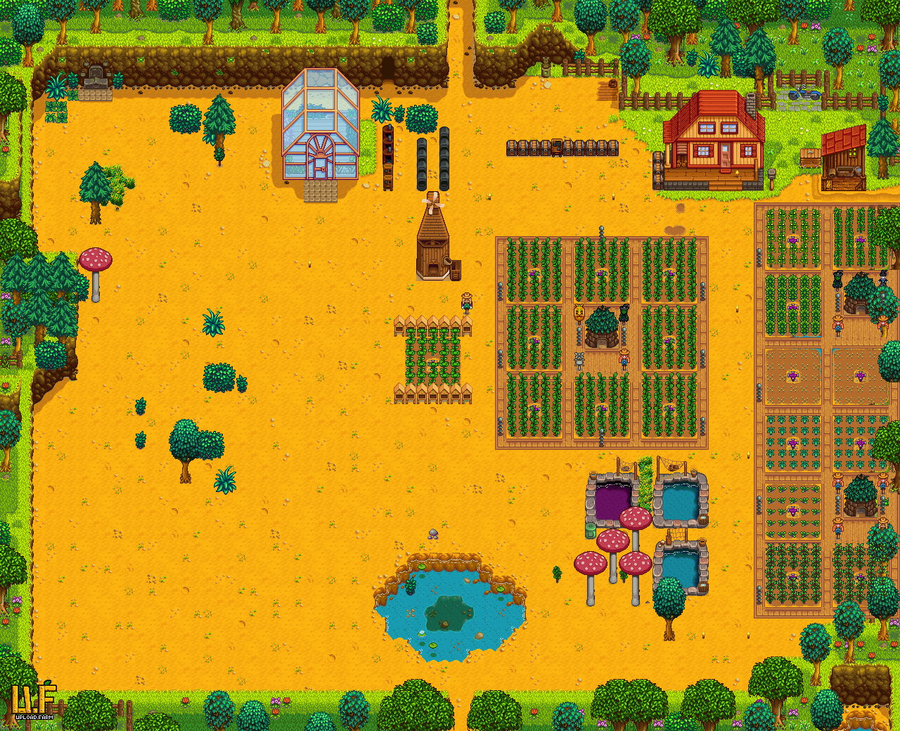Giant Peach Farm - upload.farm Stardew Valley Summary Generator